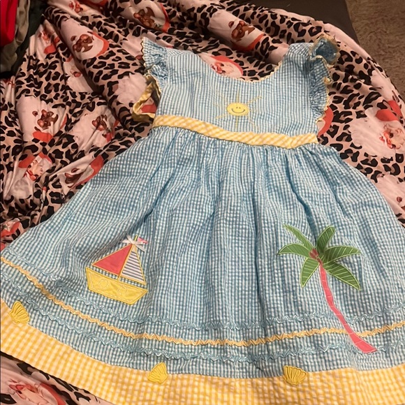 Good Lad | Dresses | B4 Good Lad Blue And Yellow Gingham Dress With ...